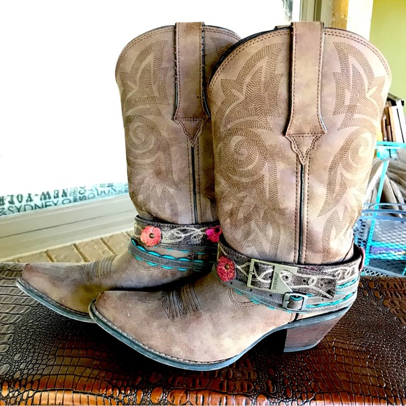Durango | Shoes | Durango Crush Western Boots Pointy Toe Size 95 Womens ...